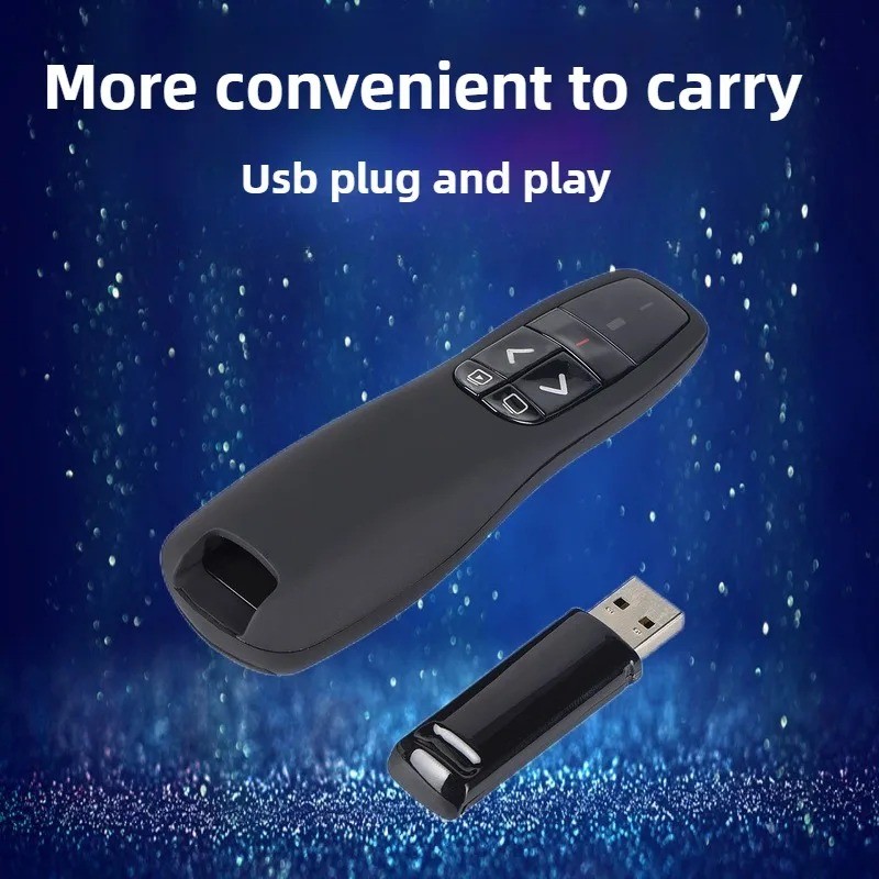 Jual 2.4GHz Wireless USB Presentation Clicker Remote Control PPT Pen ...