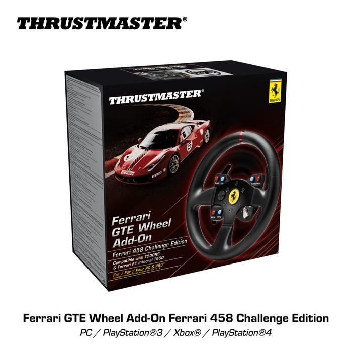 Jual Thrustmaster Ferrari GTE Wheel Add-On Ferrari 458 Challenge ...