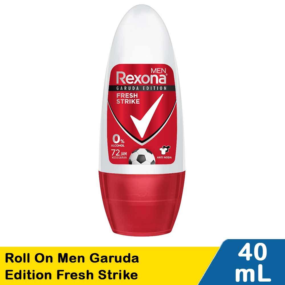Jual REXONA DEO.ROLL ON MEN GARUDA EDITION FRESH STRIKE 40mL | Shopee ...