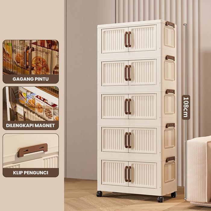 Jual ANGOLA Storage Box Susun 6 Tingkat Tempat Penyimpanan Barang Kecil ...