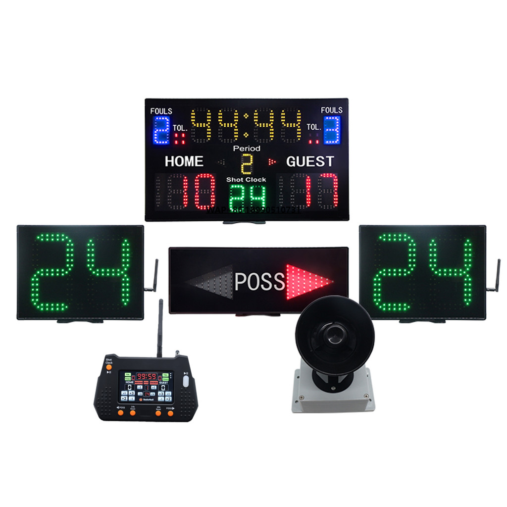 Jual 18650 Builtin Battery or TypeC Powered Scoreboard gital LED ...