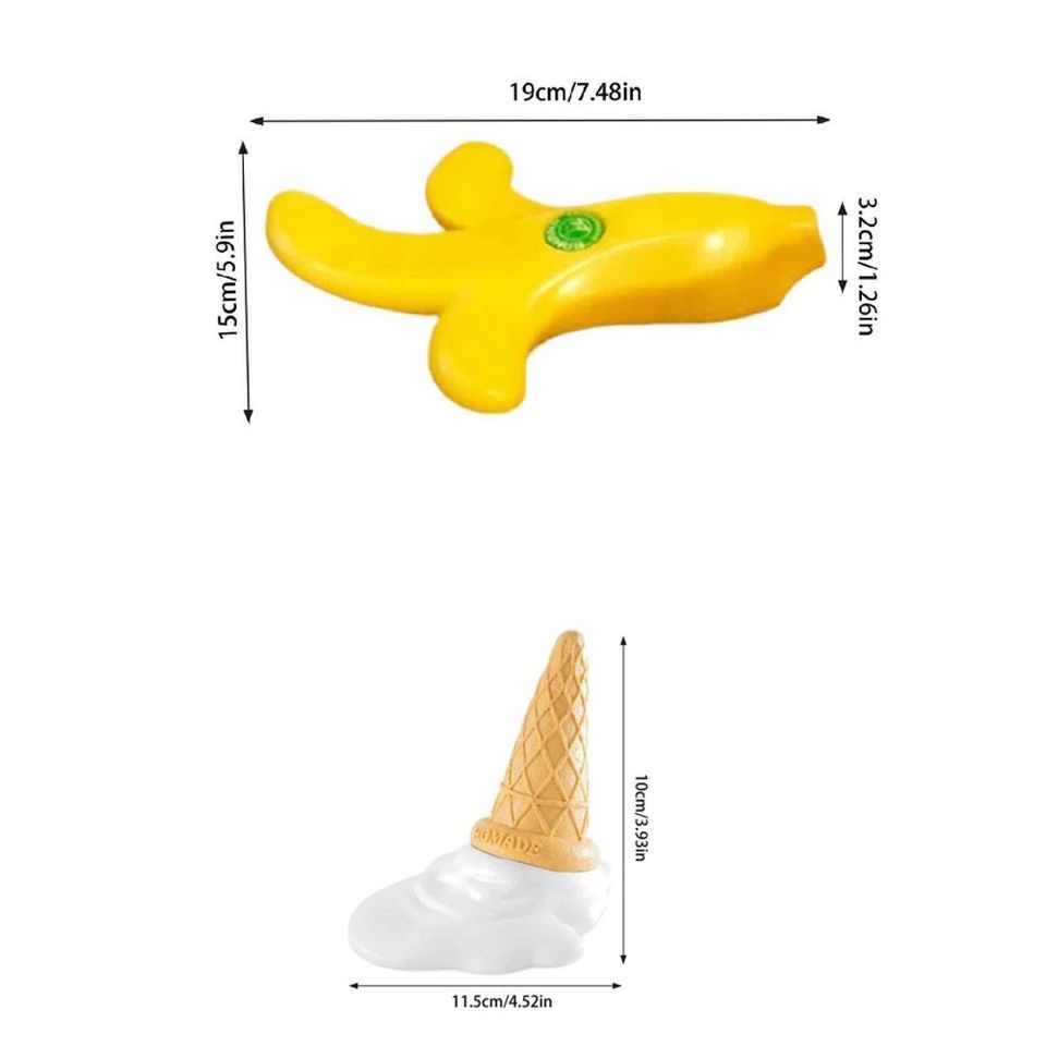 Jual Without Punching Banana Door Stop Floor Stoppers Decorative Ice ...