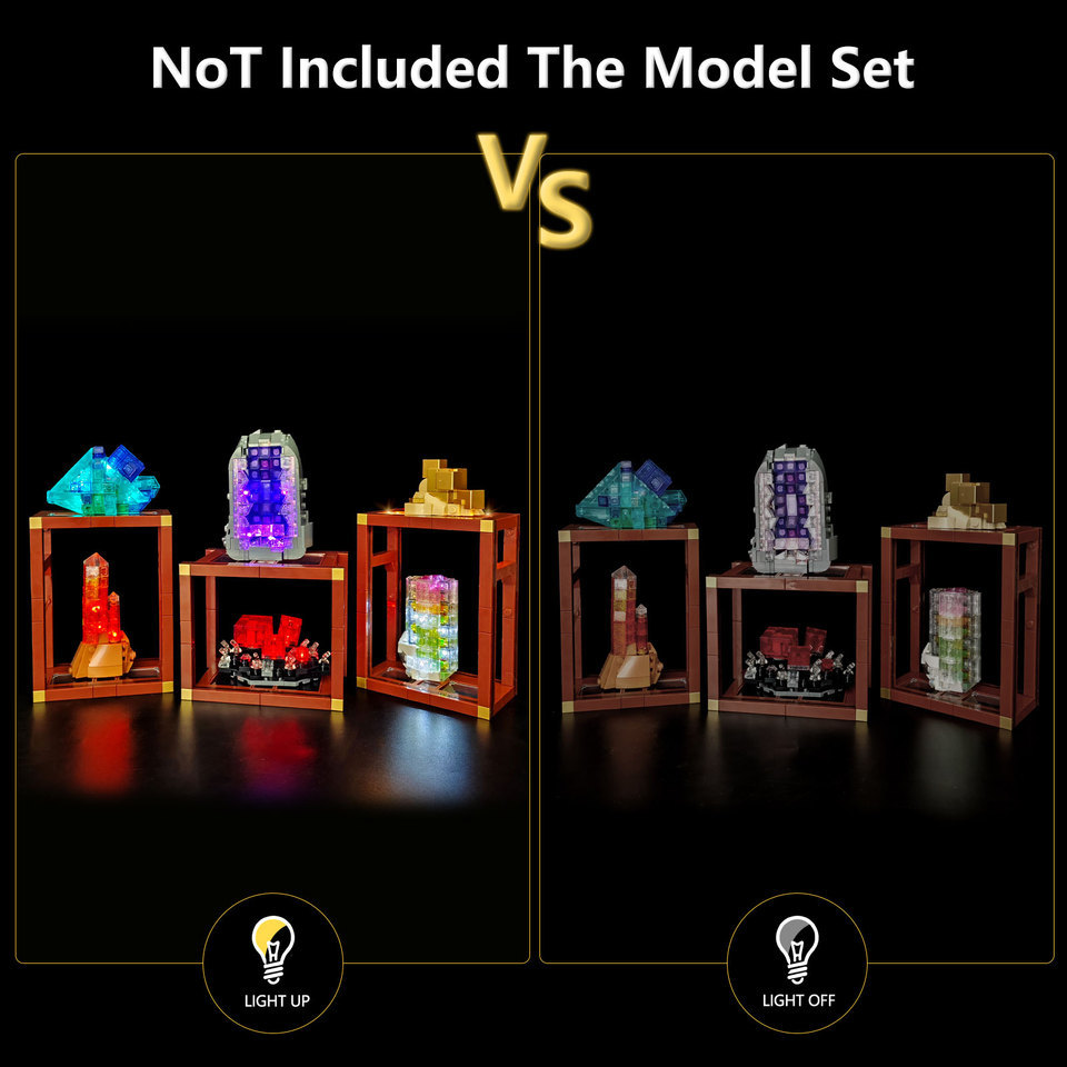 Jual LYBMTWF LED Lighting Kit Compatible with Lego 21362 Mineral ...