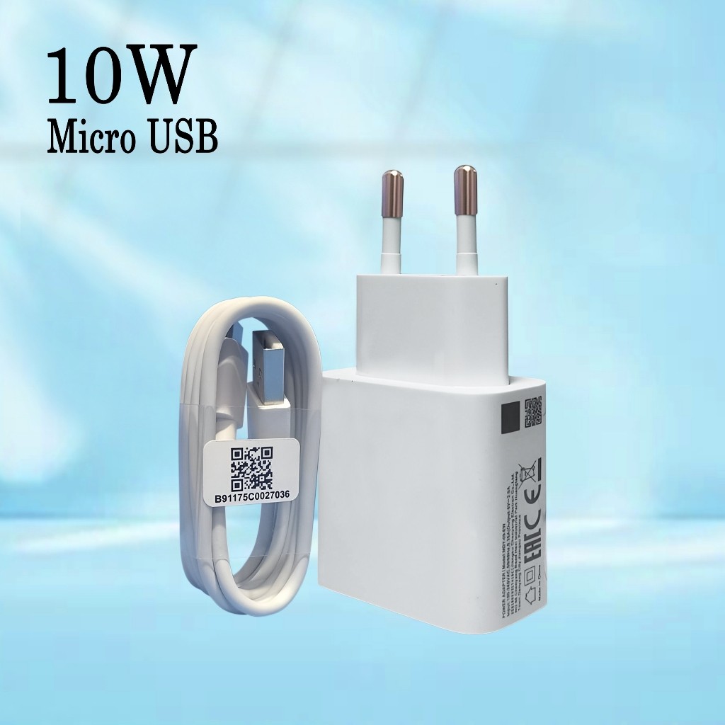 Jual Charger Xiaomi Redmi 9A 10A 12C Original Micro USB 5V 2A 10W MDY ...