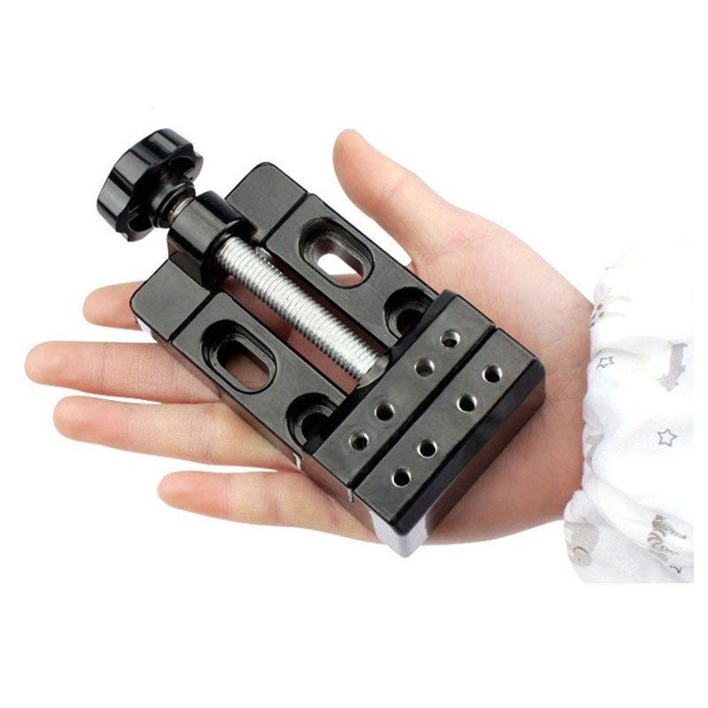 Jual LY Y Mini Jaw Bench Clamp Drill Press Vice Parallel Table Flat ...