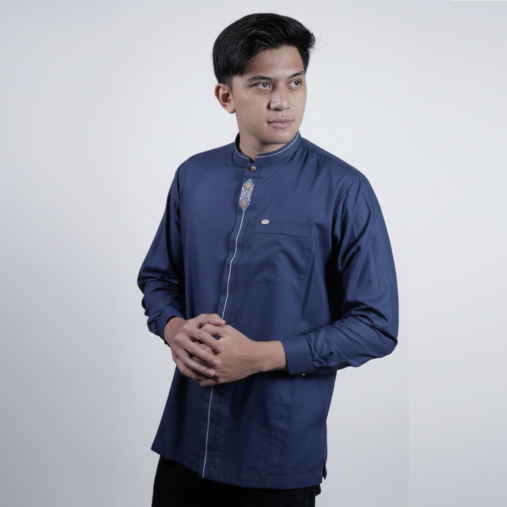 Jual Qori Apparel Signature Samurah bin Jundab Baju Koko Casual (Lengan ...