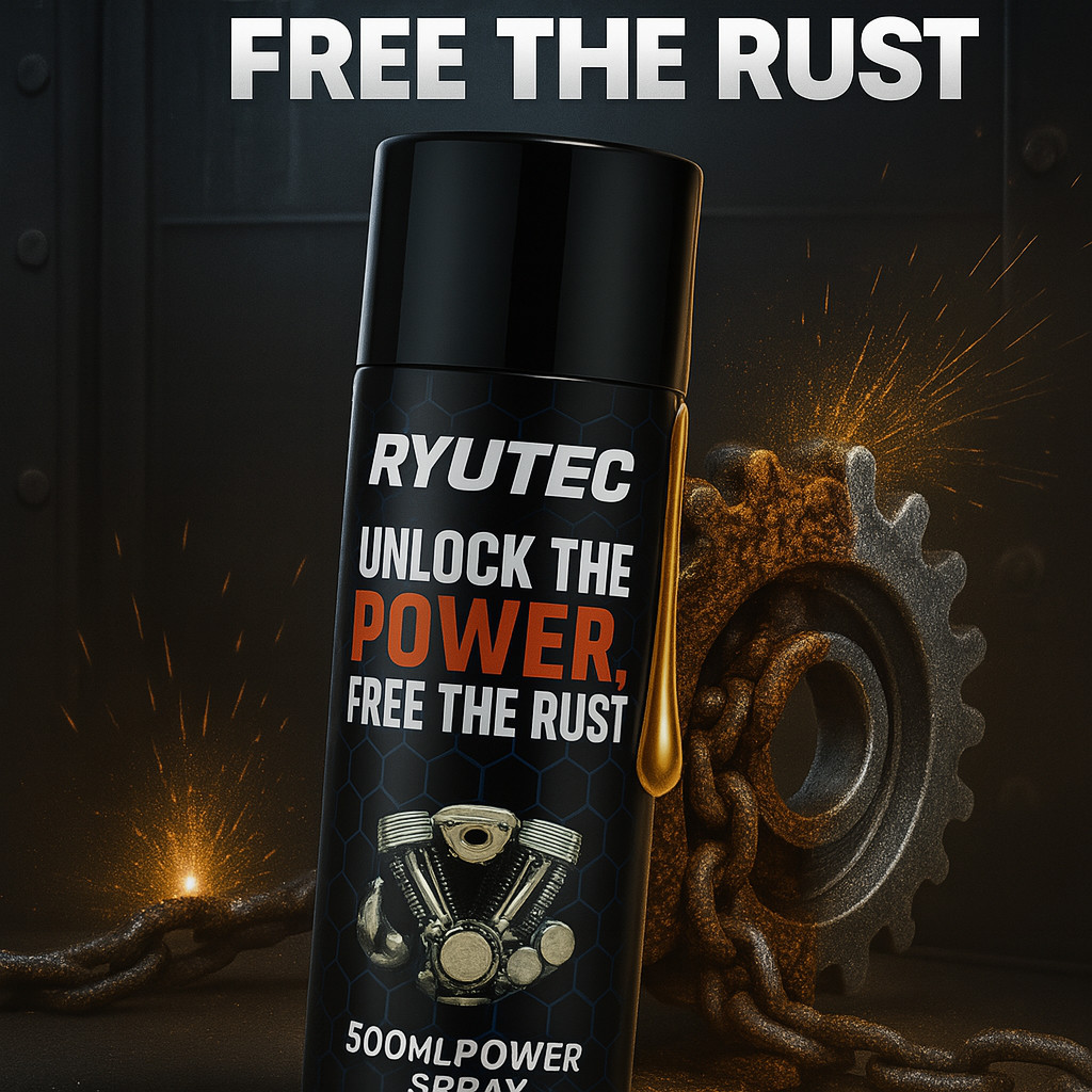 Jual RYUTEC Spray Penetrating Oil 500ml – Power Lubricant untuk Karat ...