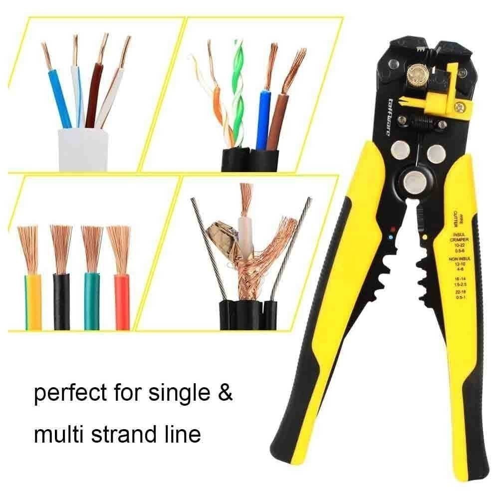 Jual Tang Kabel Automatic Wire Stripper Cutter Crimper Pliers | Tang ...