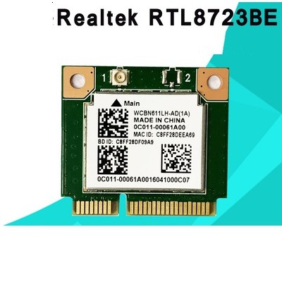 Jual For Realtek RTL8723BE Wireless WiFi Bluetooth 4.0 Half MINI PCI-E ...