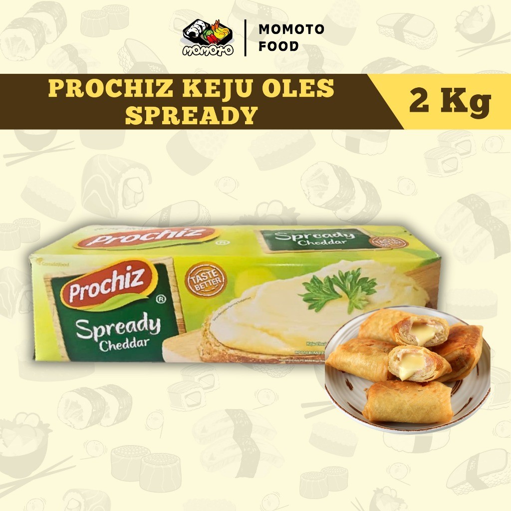 Jual Prochiz Keju Oles Spready Cheese 2 kg Kemasan Grosir Dimsum ...