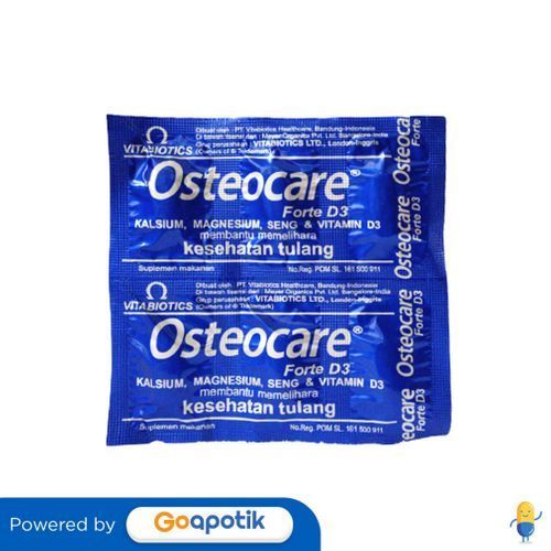Jual Osteocare Forte D3 Strip 6 Tablet | Shopee Indonesia