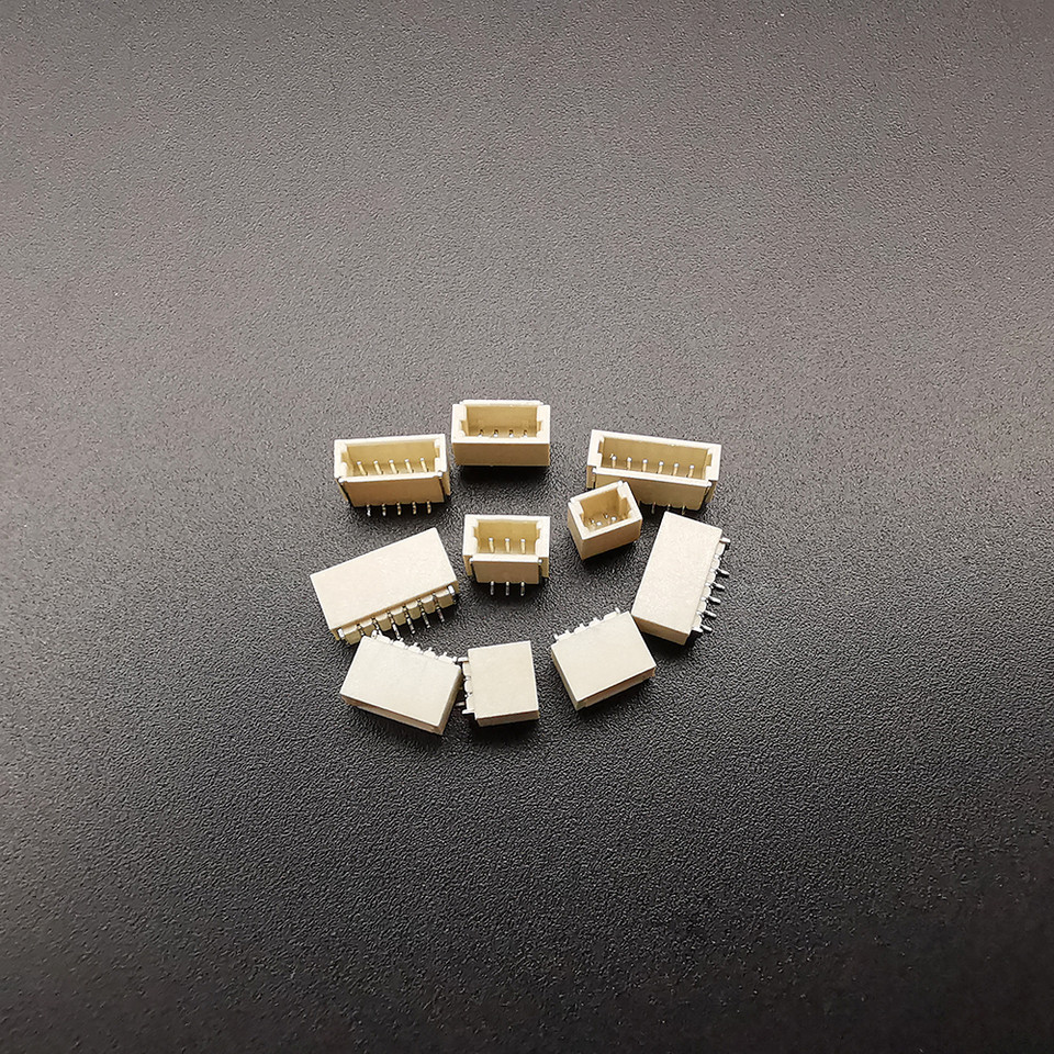 Jual 10Pcs SH 1.0/JST 1.25/ZH 1.5/PH 2.0/XH 2.54 Male Horizontal Vertical Pin Header Socket 2/3 ...