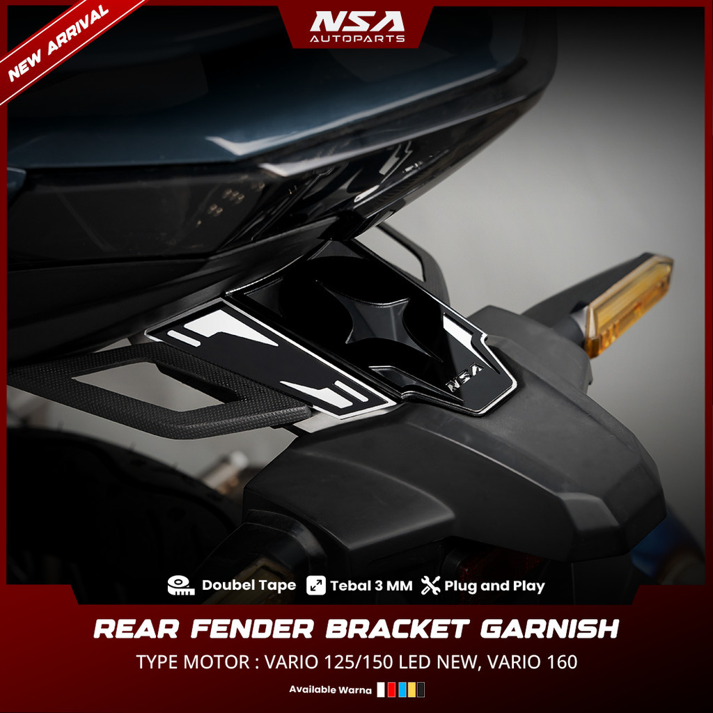 Jual BRACKET GARNISH TYPE FELIX VARIO 125/150/160 AKSSESORIS SPAKBOR ...