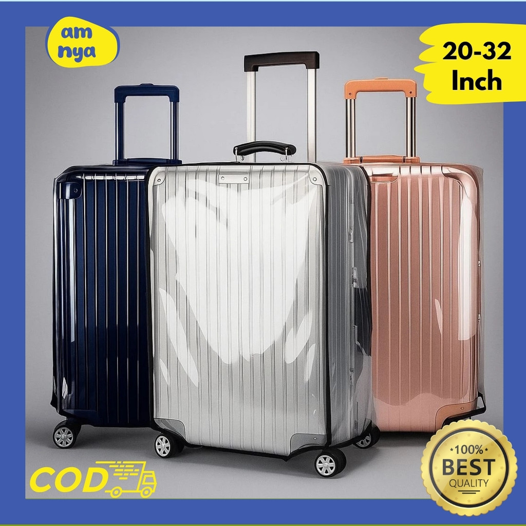 Jual [AMNYA] Sarung Koper 20 24 26 28 30 32 Inch Waterproof Travel ...