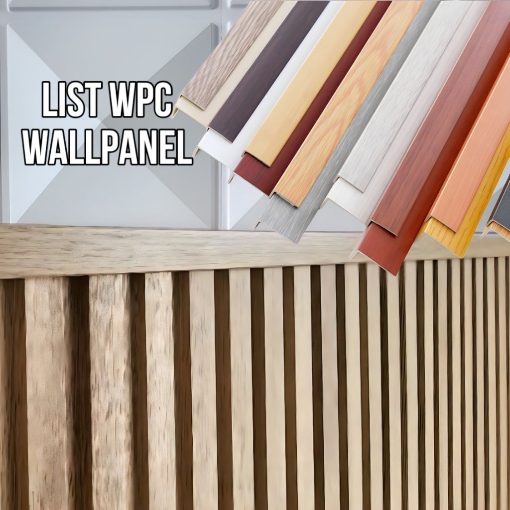 Jual List L Siku Penutup WPC Wood Panel PVC Wallpanel Uk 100cm / List ...