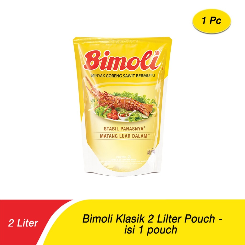 Jual Bimoli Klasik Pouch 2 Liter | Shopee Indonesia