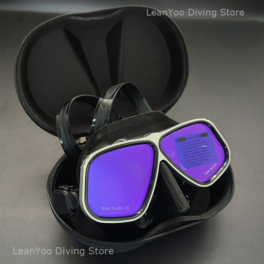 Jual Apollo Style Pro Diving Mask with Neoprene Strap - Colorful ...