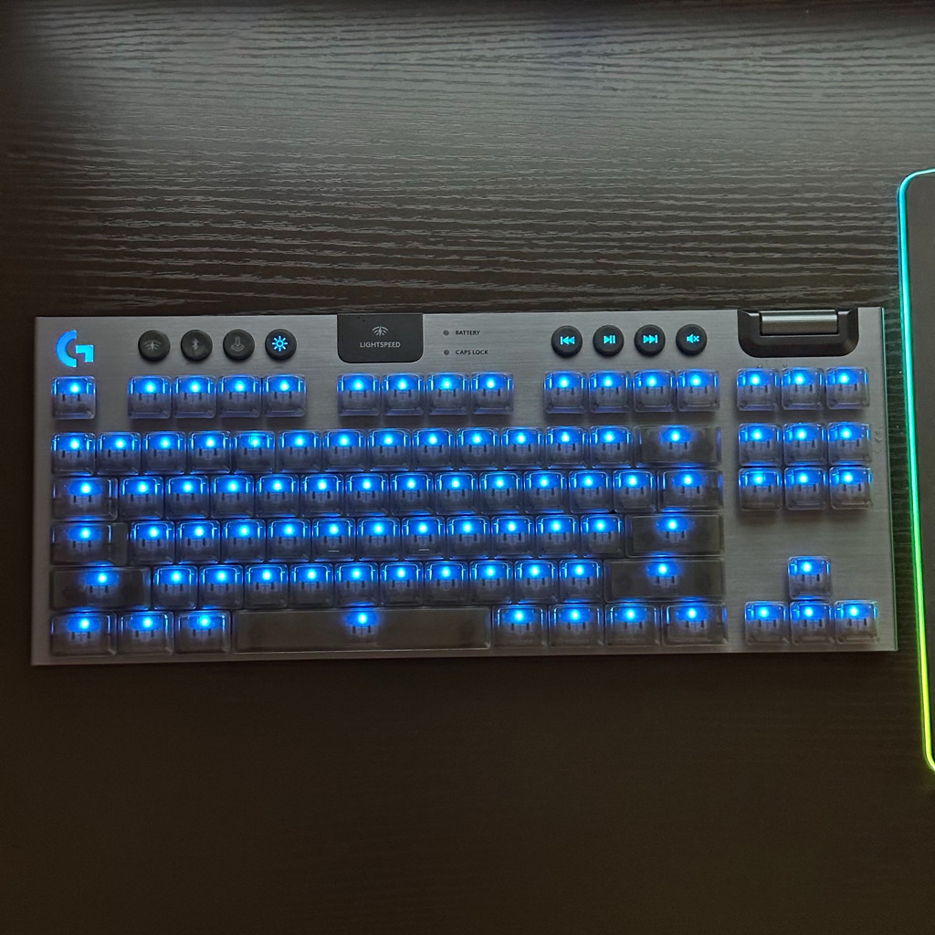 Jual Black Translucent Blank Keycaps 176 Keys PC Material Suitable for ...