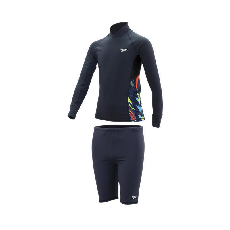 Jual Speedo Youth Deluxe Long Sleeve Breathable Water Activity Top ...