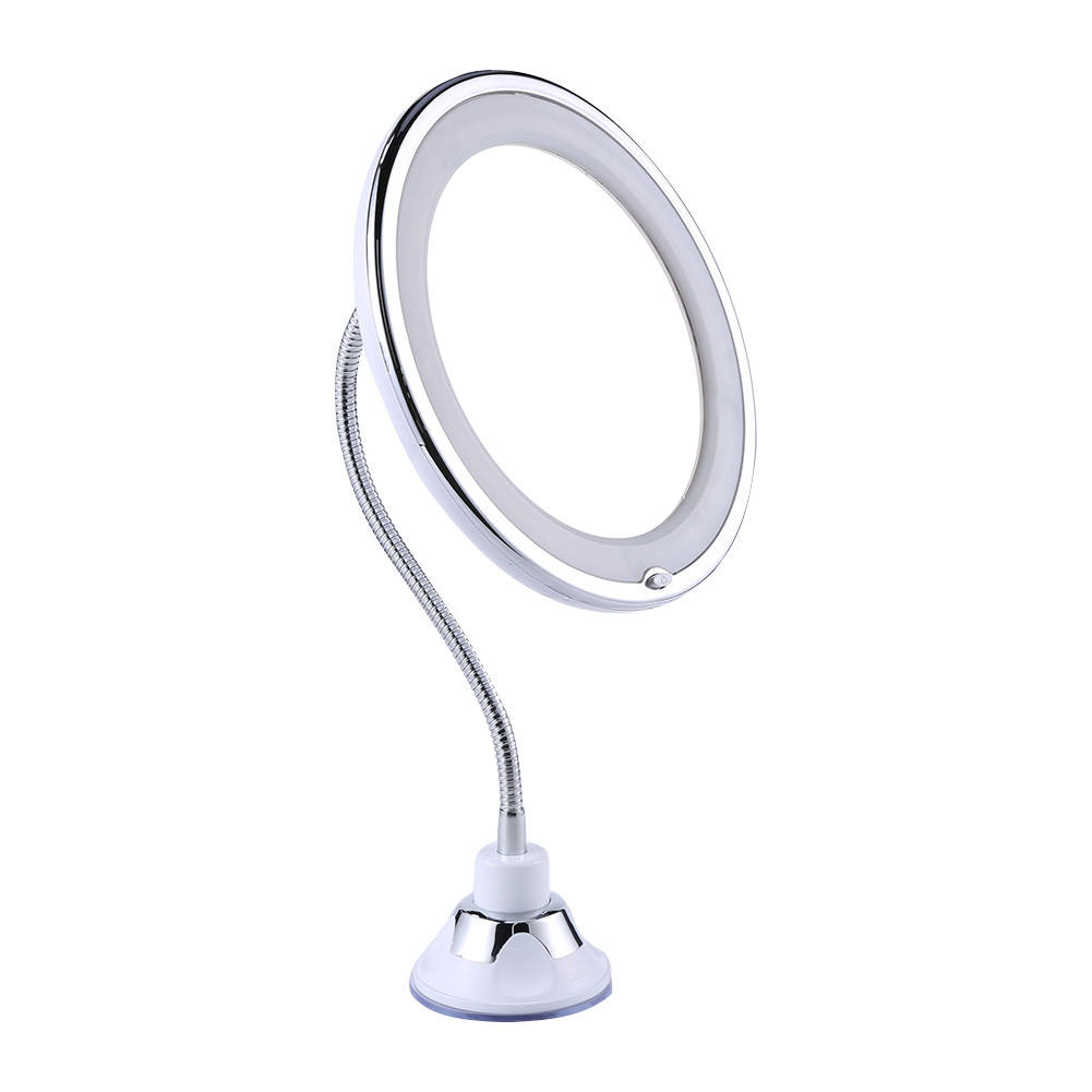 Jual 10X Magnifying Makeup Mirror Fogless Shower Mirror with LED Light ...