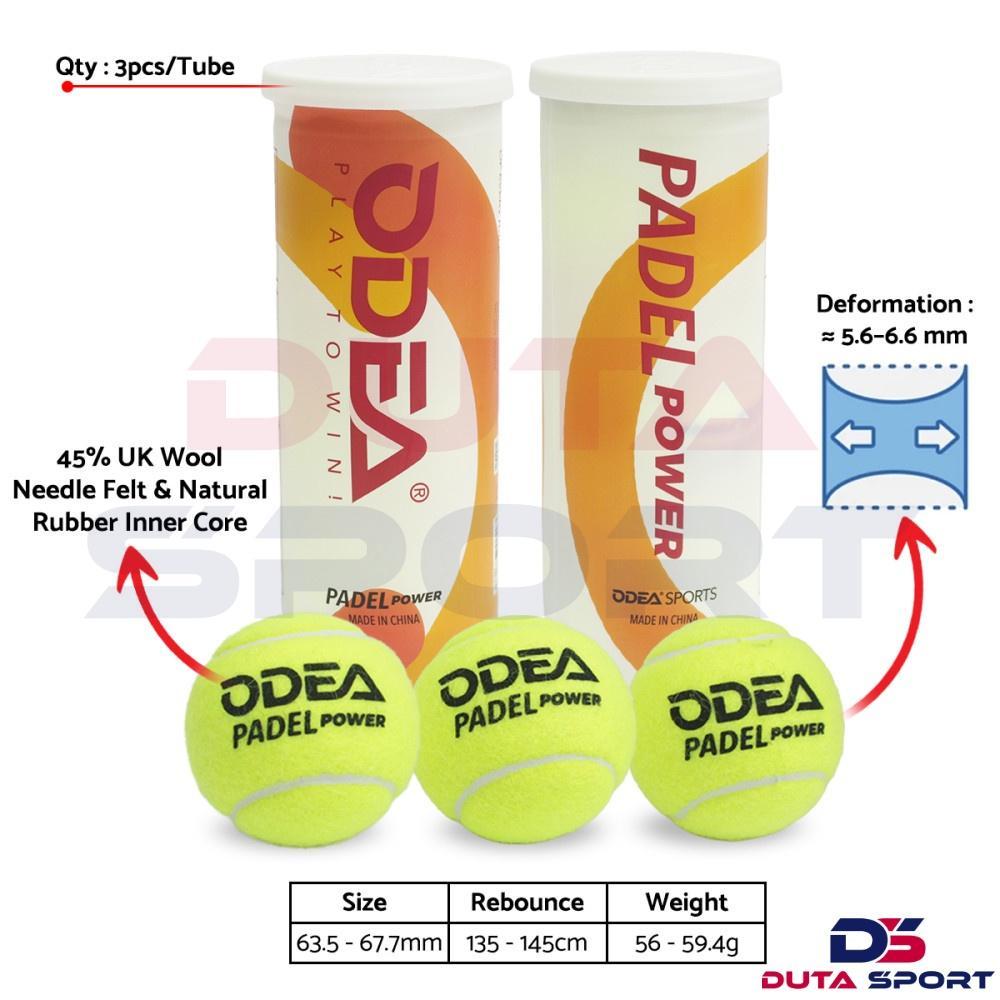 Jual Bola Padel ODEA Power Isi 3 Padelball Ball Original | Shopee Indonesia
