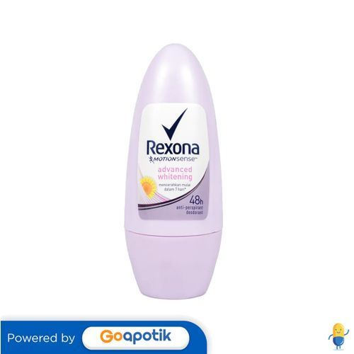 Jual Rexona Roll-On Women Advance Whitening Lightens In 7 Days 40 Ml ...
