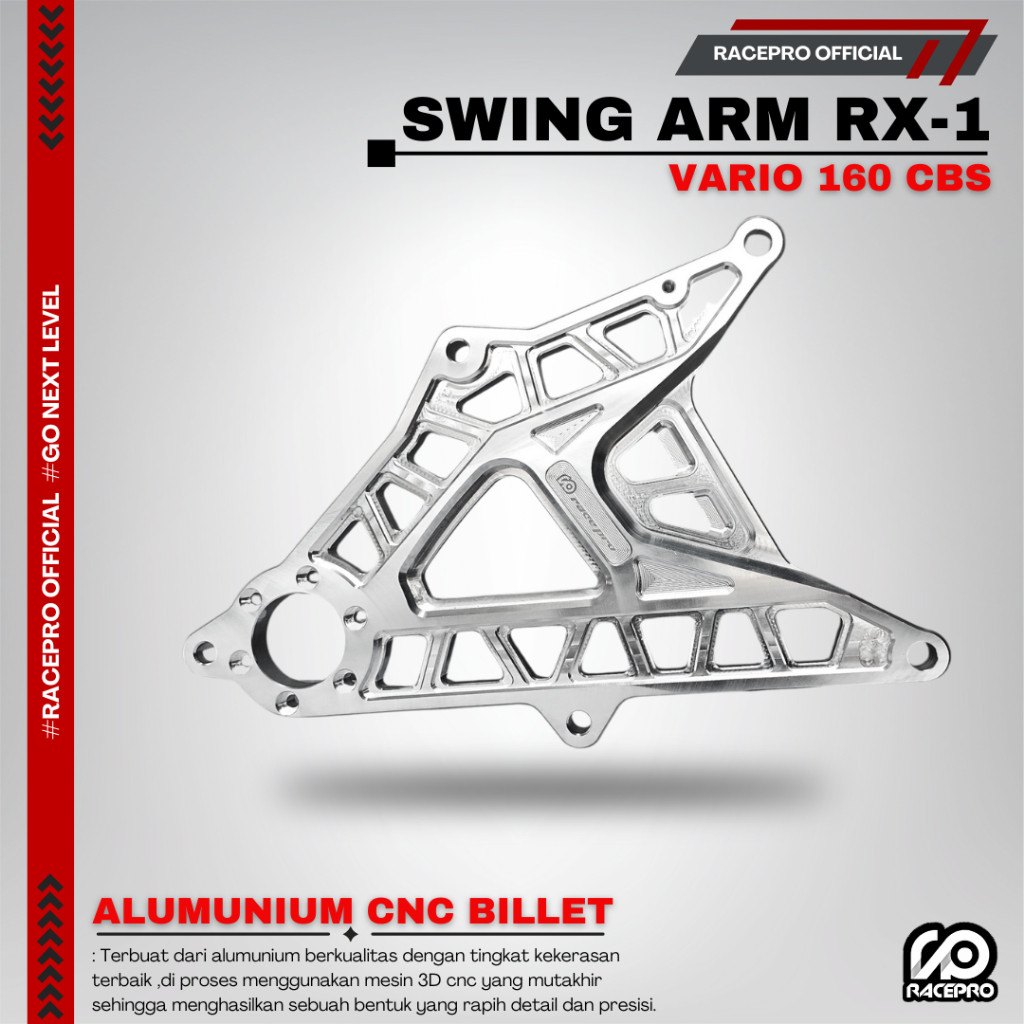 Jual Racepro Swing ARM Vario 160 CBS Capit Udang Dudukan/AREM Knalpot ...