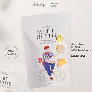 Jual WHITE TRUFFLE Cheese Bites (Large) - Healthy snack by Sodachips ...