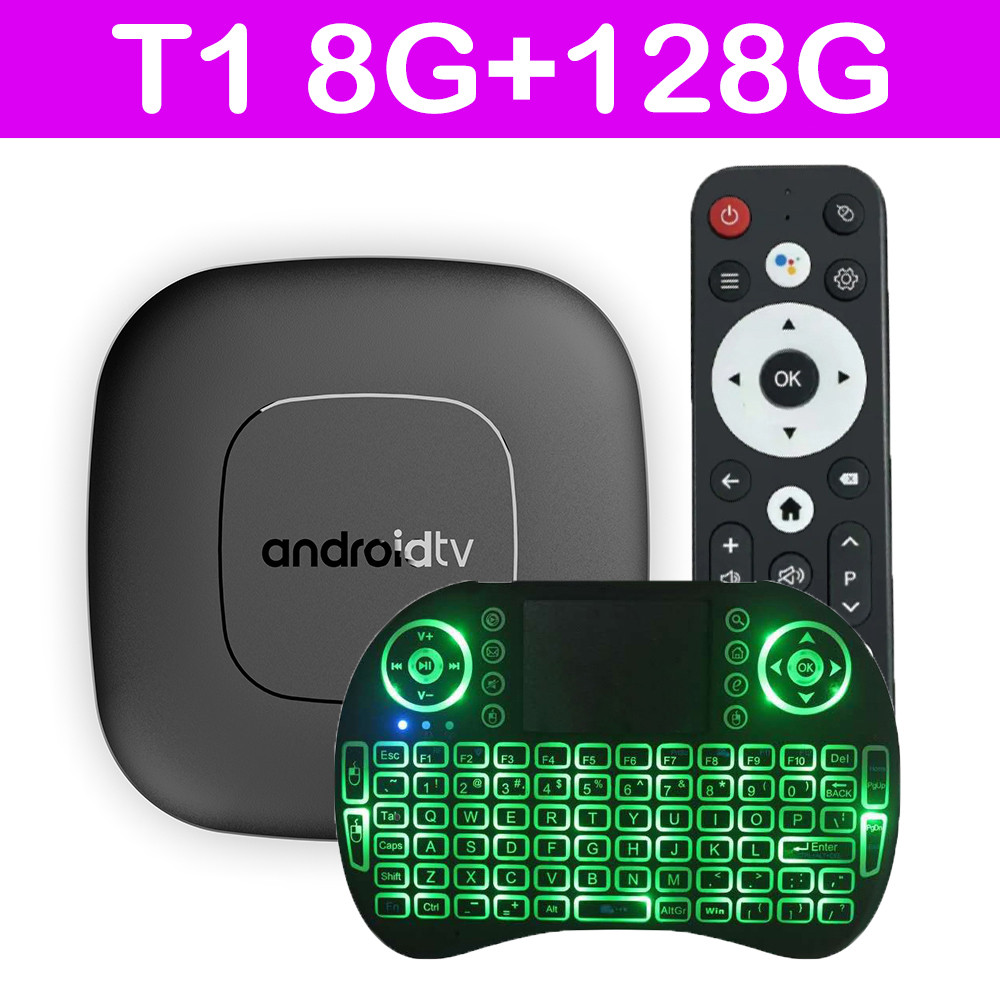 Jual Smart TV Box T1 Android 14 ATV Ram 4GB 8GB Rom 64GB 128GB Dual ...