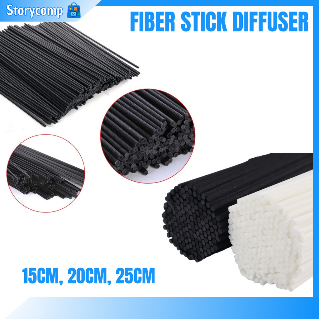 Jual Fiber Stick Diffuser – Hitam/Putih Premium | Shopee Indonesia