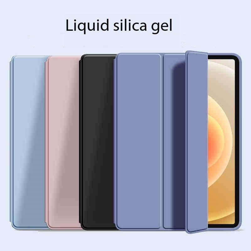 Jual TERLARIS TRI-FOLD FLIP SILIKON CASE SAMSUNG TAB A11 / S11 / TAB A9 ...