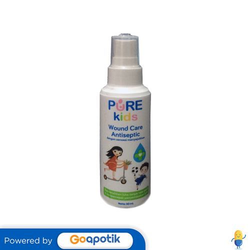 Jual Pure Kids Wound Care Antiseptic 50 Ml Botol | Shopee Indonesia