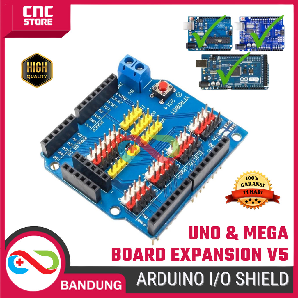 Jual Expansio Shield V5.0 Expansion Board Baseplate for UNO R3 – Multi ...