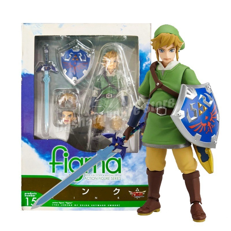 Jual The Legend of Zelda Skyward Sword Figures Figma 153 Link Action ...