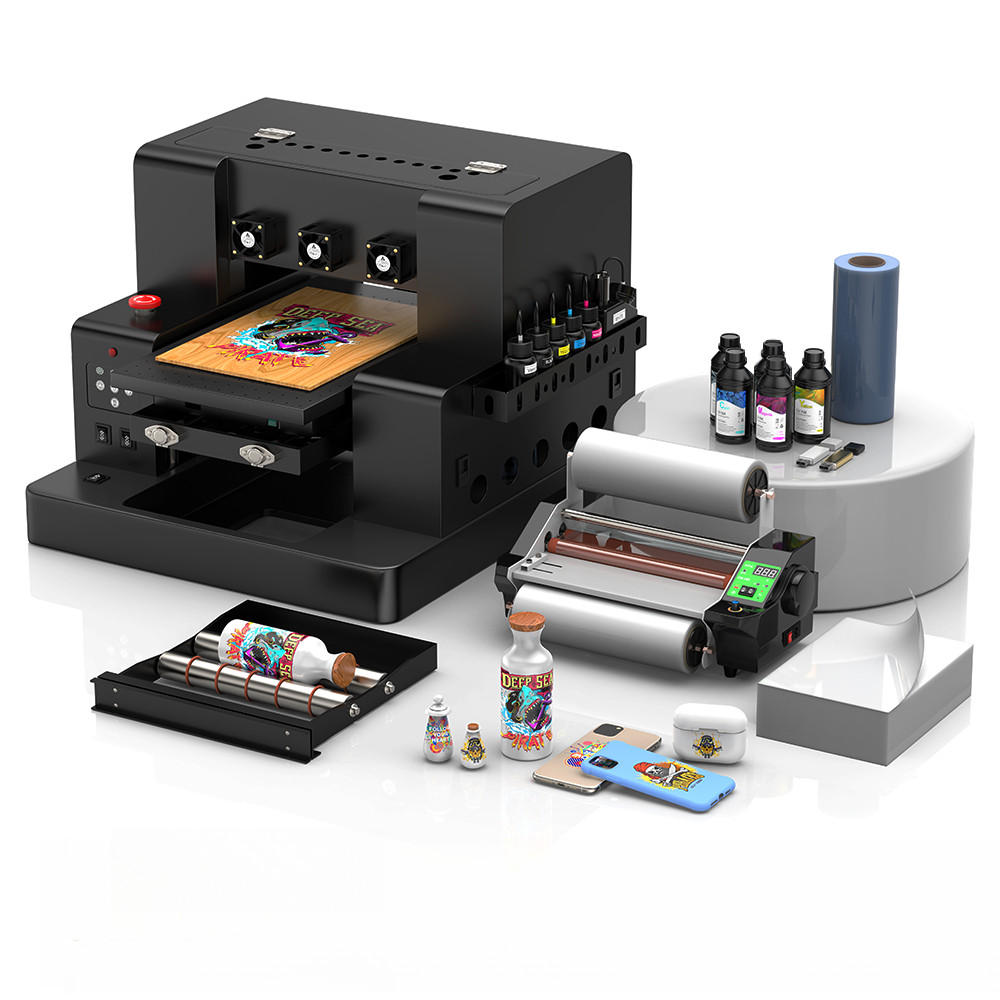 Jual A3 UV DTF Printer For Epson L805 UV DTF Flatbed Printer Machine A4 ...
