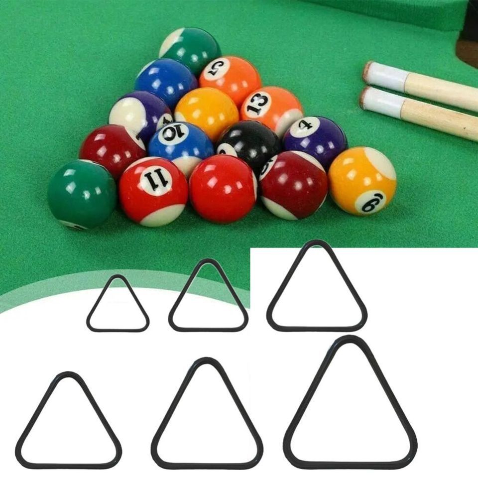 Jual Tool Tripod Frame for Playing Snooker Triangle Shape Billiard Rack ...
