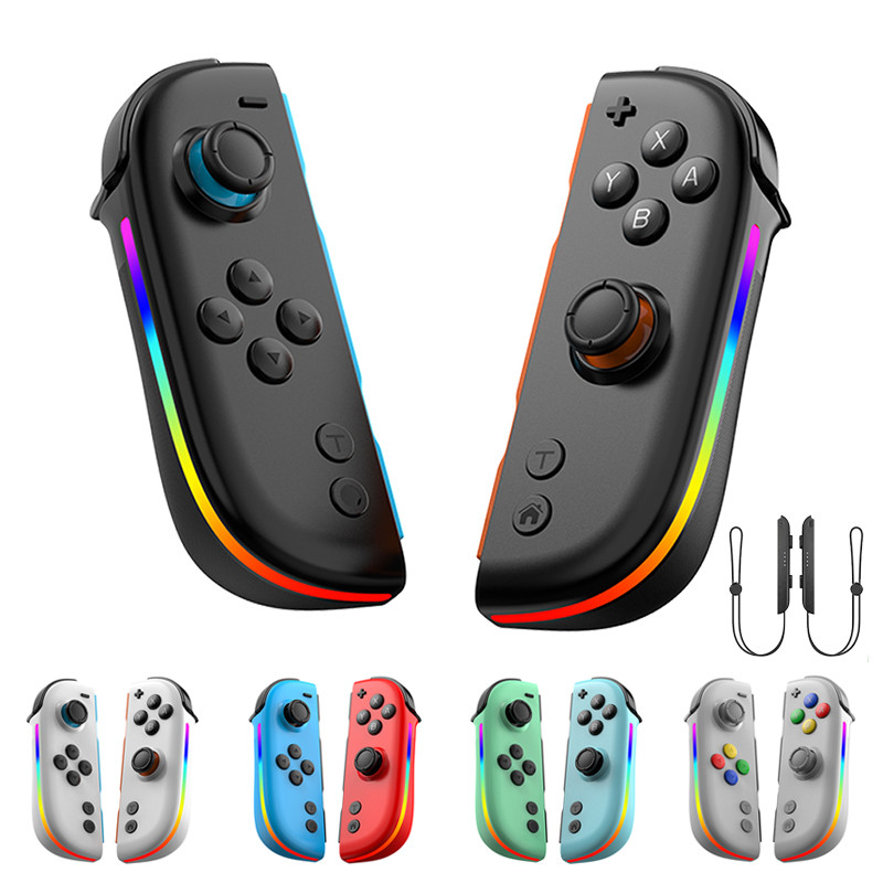 Jual New Joy Pad Controller RGB LED Gamepad for Nintendo Switch/Lite ...