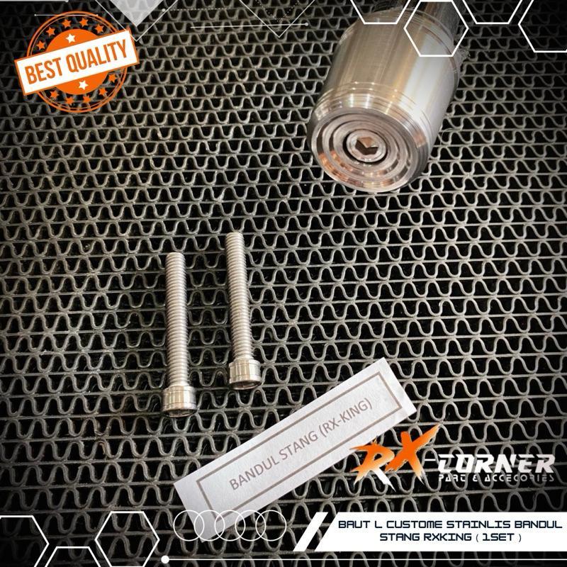 Jual Baut Baud L Custome Bandul Stang Rx King ( 1set ) | Shopee Indonesia