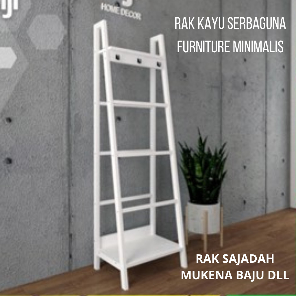 Jual Rak Mukena & Sajadah Minimalis - Rak Gantung Ibadah Estetik Hemat ...
