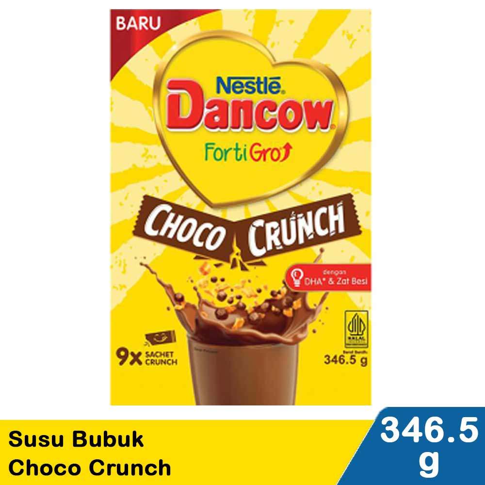 Jual DANCOW FORTIGRO SUSU BUBUK CHOCO CRUNCH 346.5g | Shopee Indonesia