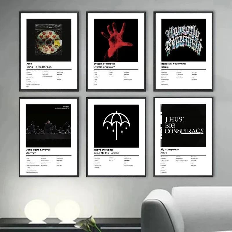 Jual Poster Kayu Bring Me The Horizon Music Gift Poster kayu Modern ...