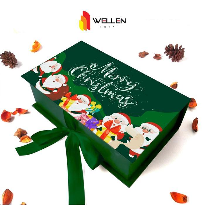 Jual WELLEN PRINT - Paket Hardbox Pita Stoples Desain Natal / Print Box ...