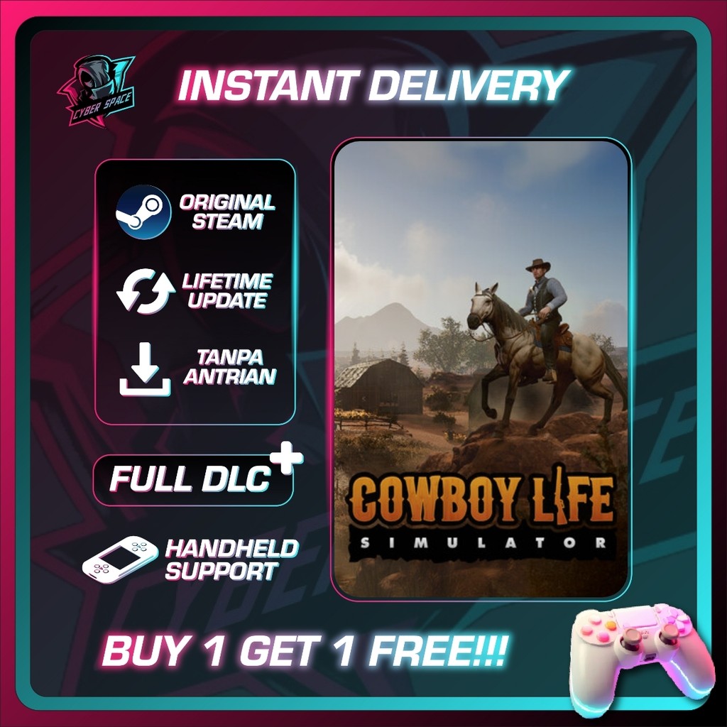 Jual [BONUS 1 GAME] Cowboy Life Simulator PC Original / Main Akun ...