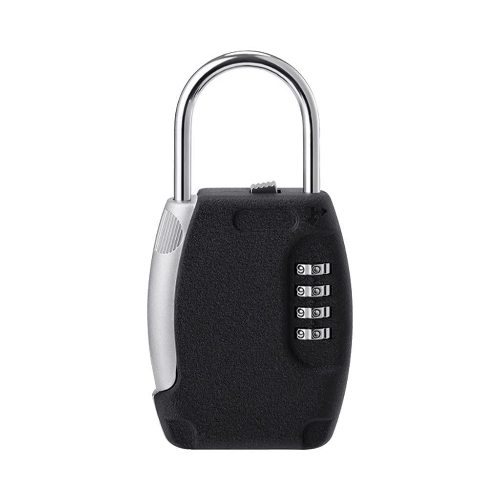Jual Guard Key Black Realtor's Lockbox Portable Resettable Hanging Key ...