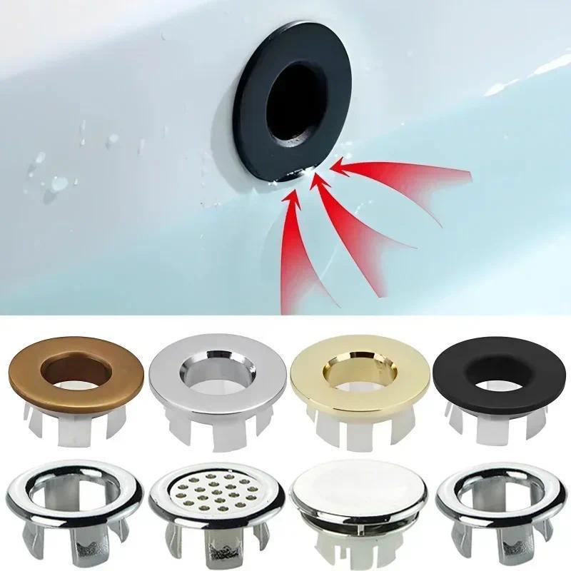 Jual Faucet Sink Overflow Cover Sturdy Wash Basin Overflow Ring Kiten ...