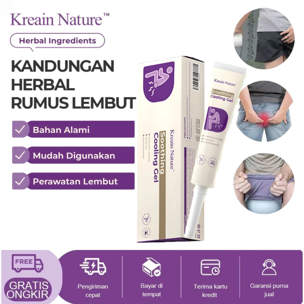 Jual Obat Wasir Salep Gel Eksternal Herbal 20g Perawatan Area Sensitif ...