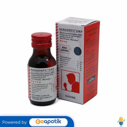 Jual Sanadryl Dmp Syrup 60 Ml Botol | Shopee Indonesia