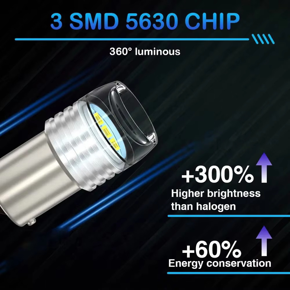 Jual 2x 1156 Strobe 1157 Flash Led BA15S BAY15D P21/5W P21W R5W R10W ...