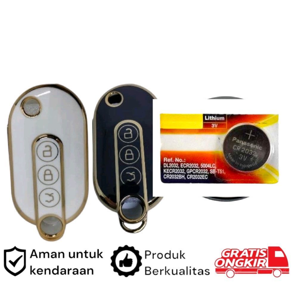 Jual Baterai Remote Mobil WULING Air Ev CR2032 ORIGINAL PANASONIC ...