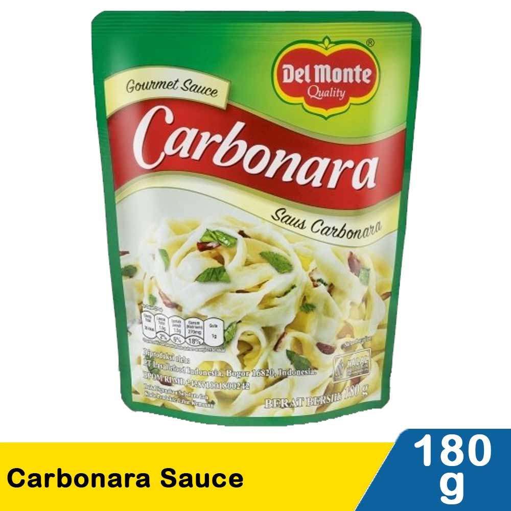 Jual DELMONTE CARBONARA SAUCE 180g | Shopee Indonesia